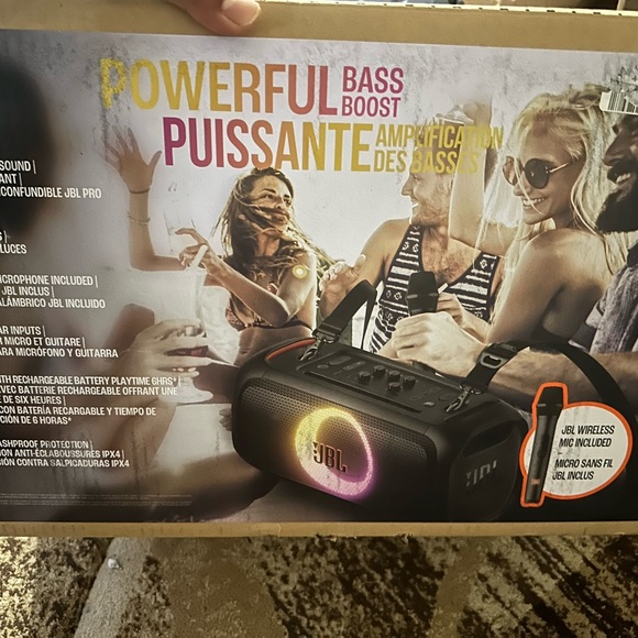 JBL | Other | Jbl Boombox With Led Lights Black | Poshmark